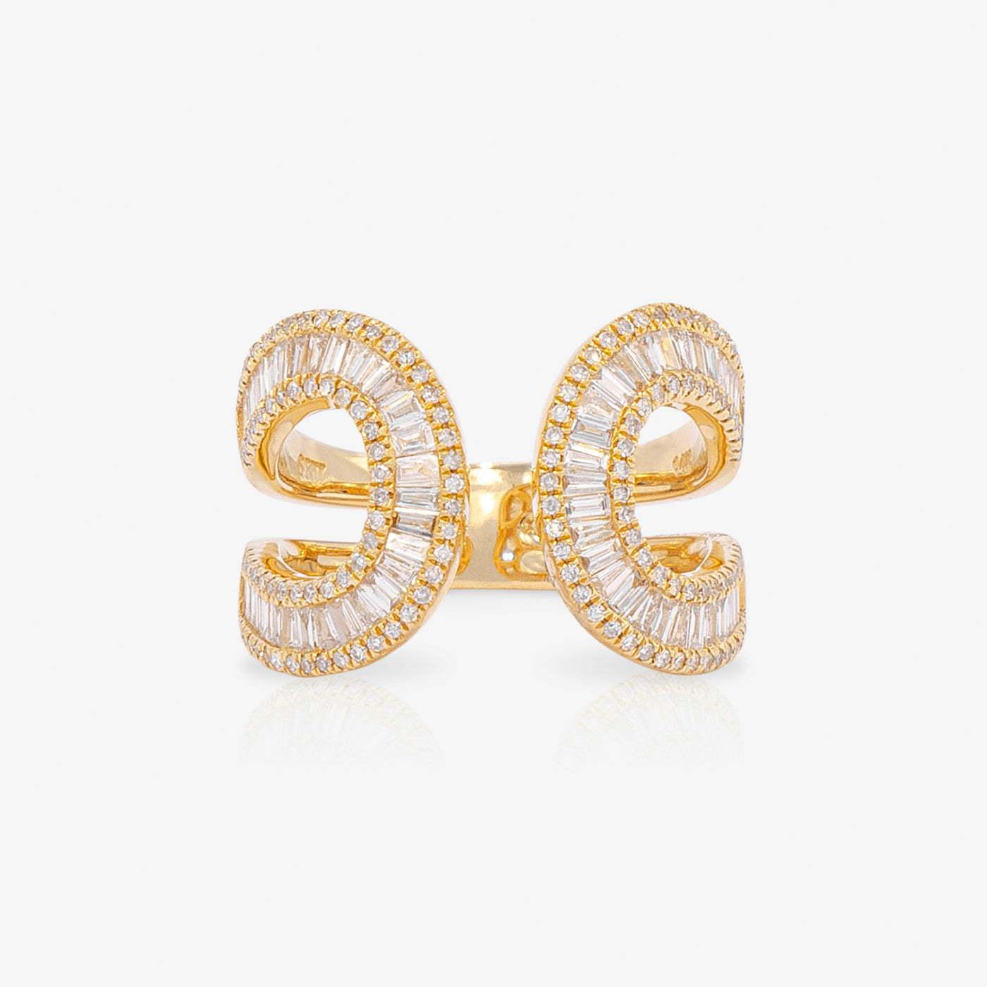 14K Gold Baguette Natural Diamond Ring – ZUMA DIAMONDS