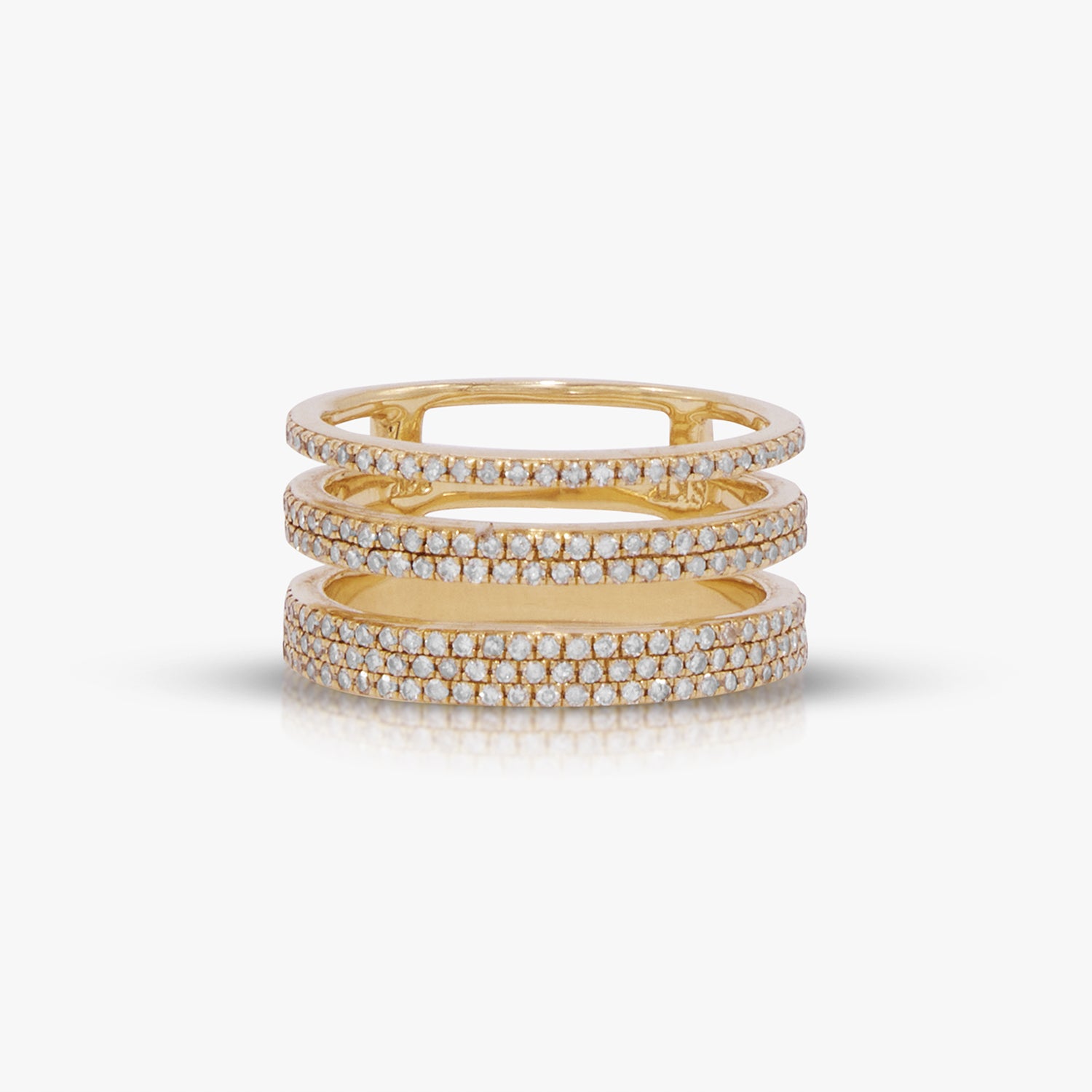 Pave Ring - Pinky – ZUMA DIAMONDS
